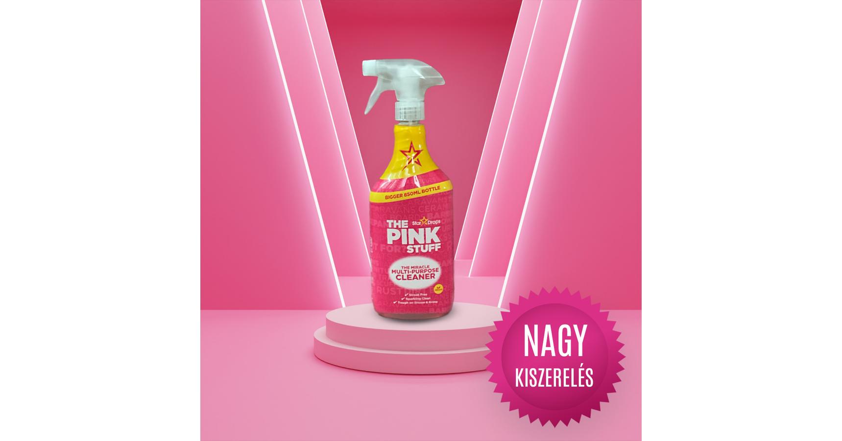 The Pink Stuff Multifunkciós tisztító spray (850ml) - Pink Clean ...